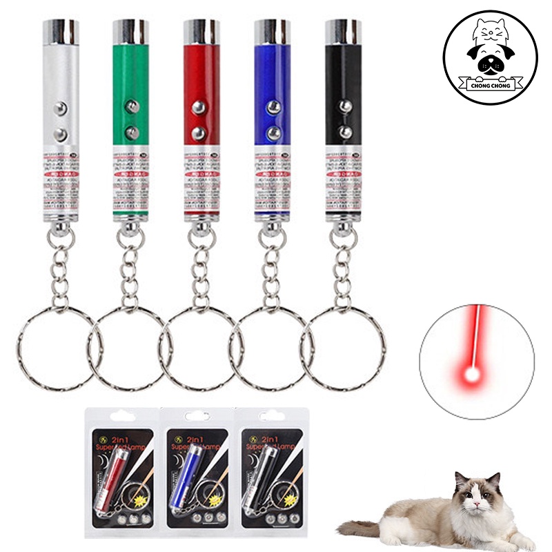 Jual Mainan Kucing Laser MAINAN 2 In 1 Cat Toys LASER Pointer Kucing ...
