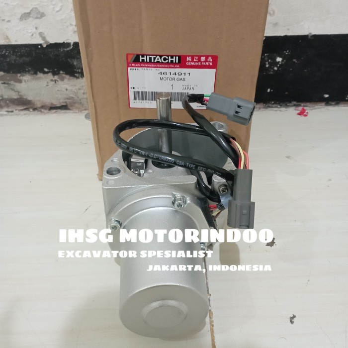 Jual MOTOR GAS ASSY HITACHI ZAXIS330 ZX330 STEPPING MOTOR 4614911 ...