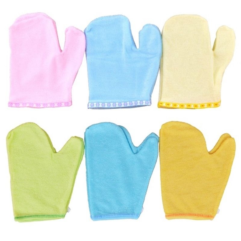 Jual Washlap Bayi Handuk Waslap Baby Karakter Lap Tangan Jari dan Kotak ...