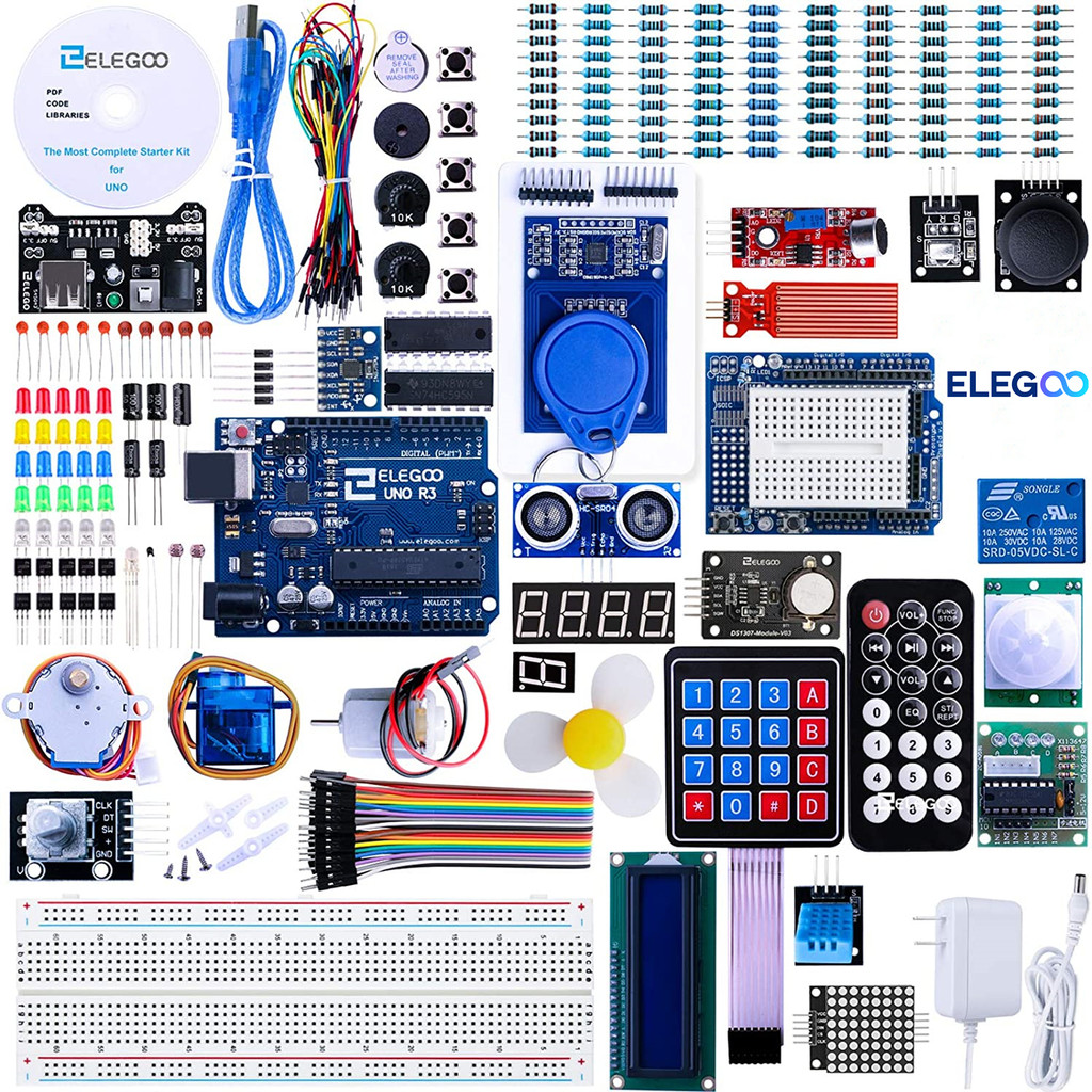 Jual ELEGOO Arduino UNO R3 Project Most Complete Starter Kit with ... Jual ELEGOO Arduino UNO R3 Project Most Complete Starter Kit with ...