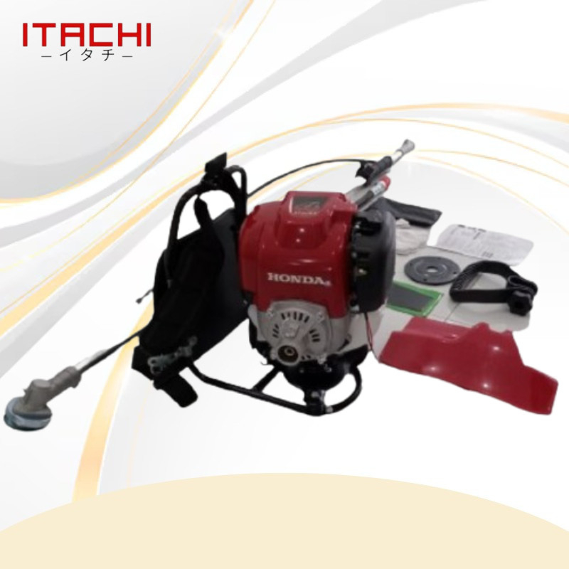 Jual Ready ORIGINAL HONDA TERMURAH! ITACHI Mesin Potong Rumput Gendong ...