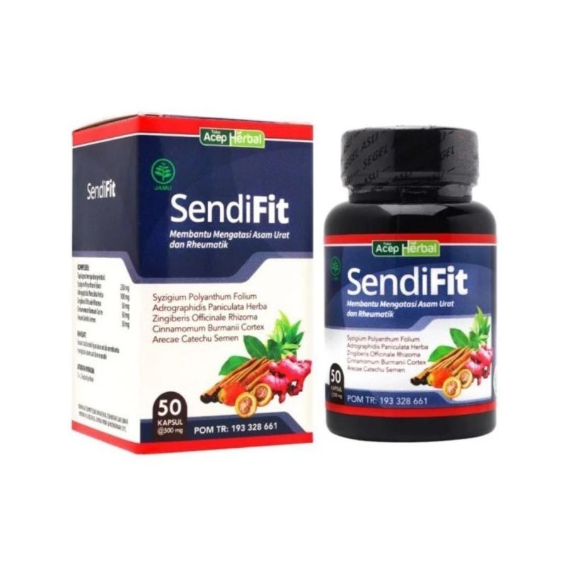 Jual Sendifit Original Obat Nyeri Sendi isi 50 Kapsul | Shopee Indonesia
