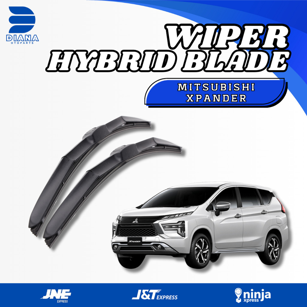 Jual Wiper Mobil Hybrid Blade Mistsubishi Xpander Frameless Sepasang (1 ...