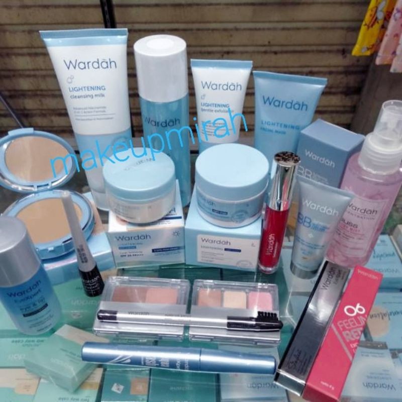 Jual Paket Wardah makeup wanita komplit / Wardah kosmetik lengkap hemat ...