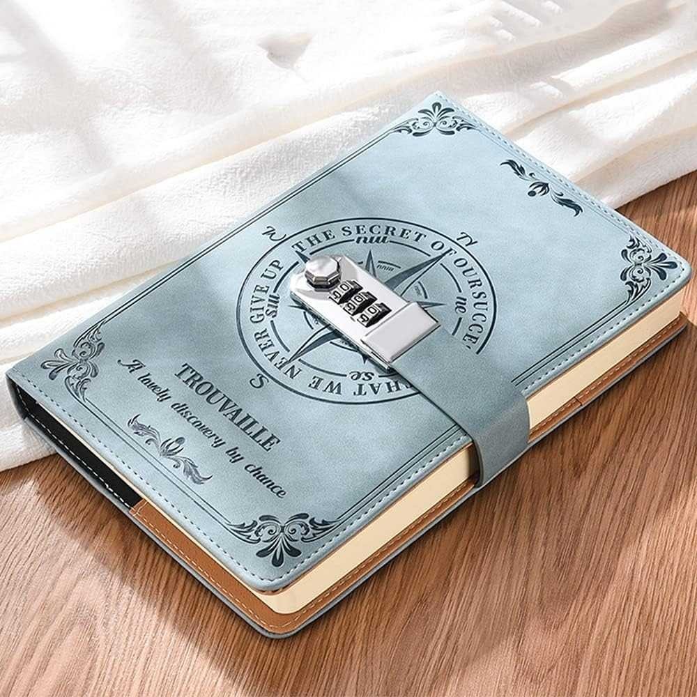 Jual IRIS Toddi Buku Jurnal Leather Diary 200 Halaman Grid A5 with Lock ...