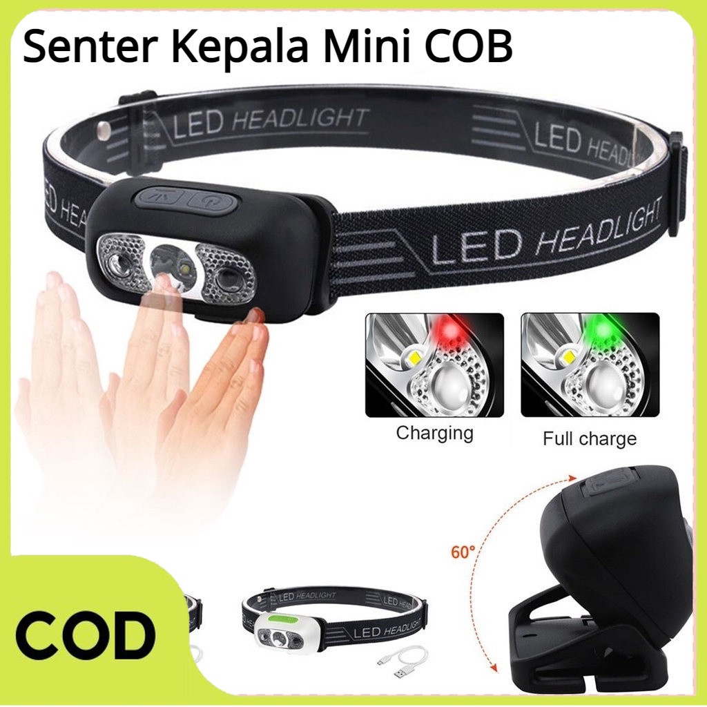 Jual 【Ready Stock】Senter Kepala Headlamp Super Terang/Mini Led Headlamp ...