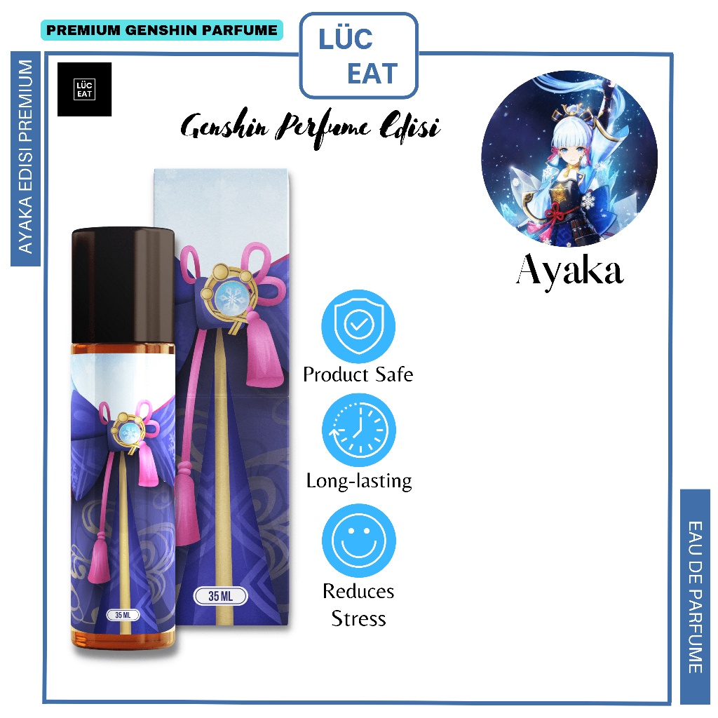 Jual Genshin Impact Parfum | Parfum Anime Genshin Ayaka Edisi 35ml ...