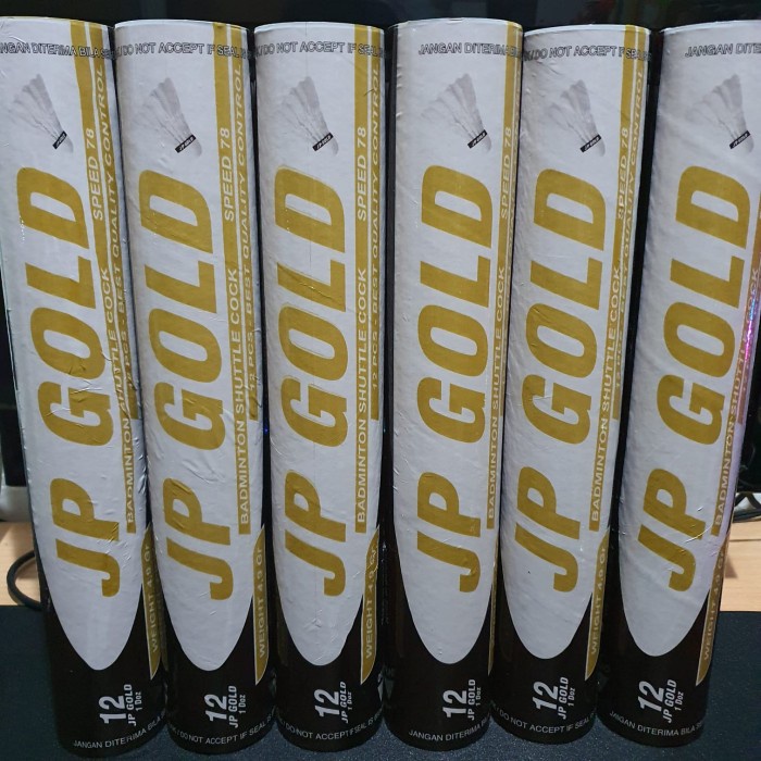 Jual Shuttlecock Badminton JP GOLD|ORIGINAL DJAYA PRO INDUSTRY|BEST ...