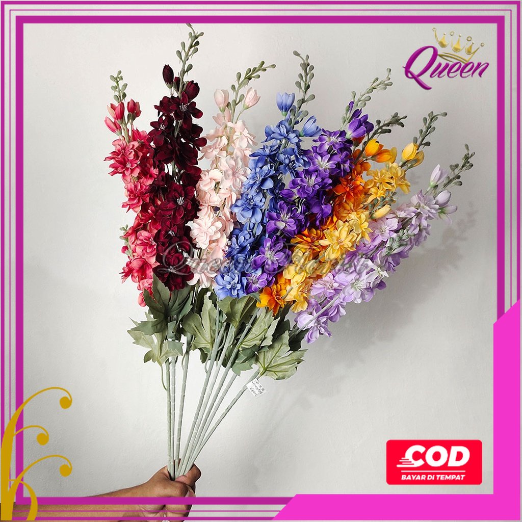 Jual Bunga Delphinium Spring - Bunga Sedap Malam - bunga artificial ...