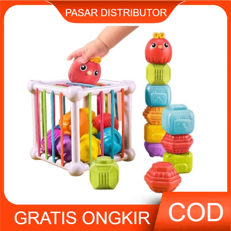 Jual Mainan Anak BABY GAME ABOUT SHAPE Puzzle Baby Shape Sorting ...