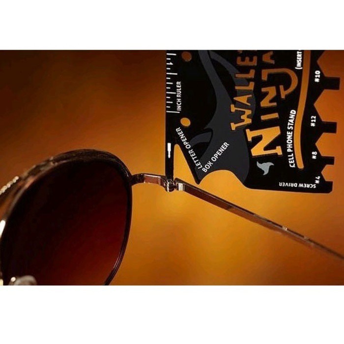 Jual EDC kartu Dompet Obeng serbaguna Kunci hex Penggaris Pengupas ...