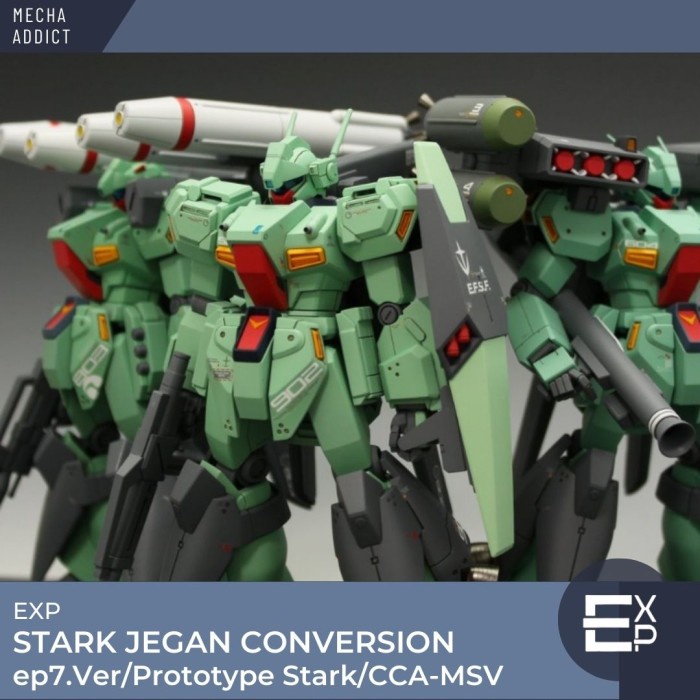 Jual HG STARK JEGAN CCA MSV / PROTOTYPE JEGAN RESIN CONVERSION KIT ...