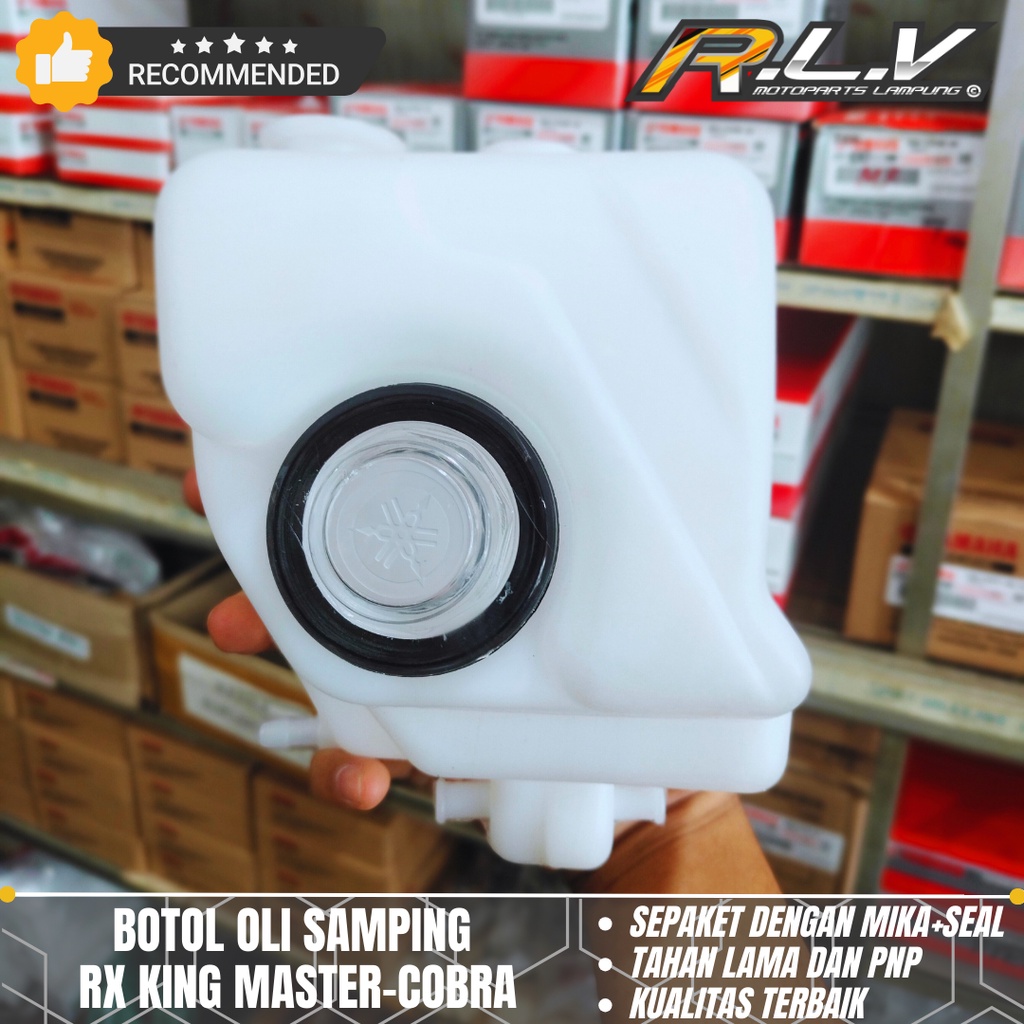 Jual Tabung tangki wadah botol oli samping Rx King Cobra-master Rxk Rxking lama old | Shopee ...