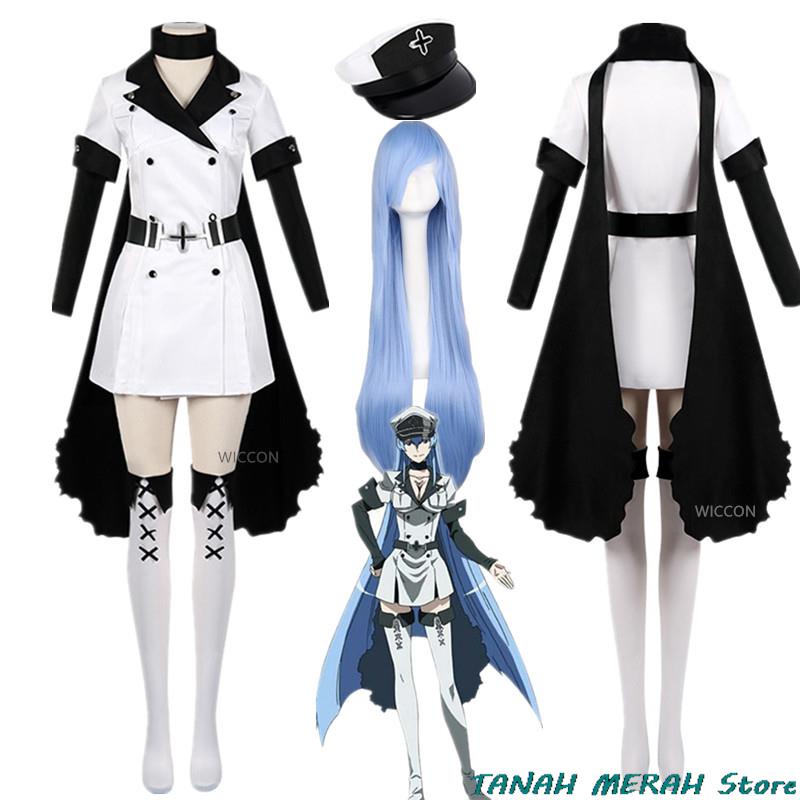 Jual PREORDER Cosplay Anime Esdeath Empire Cosplay Costume Manga ...