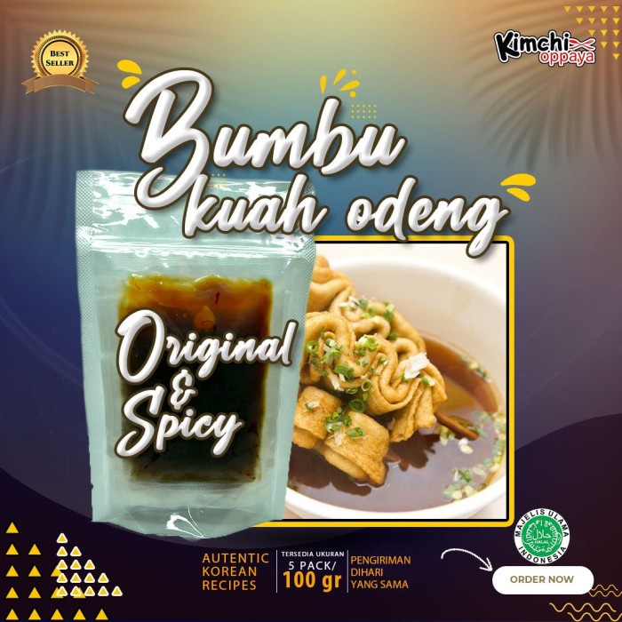 Jual MurMer Bumbu Kuah Odeng Eomuk Korean Fish Cake / Saos Odeng Korea ...