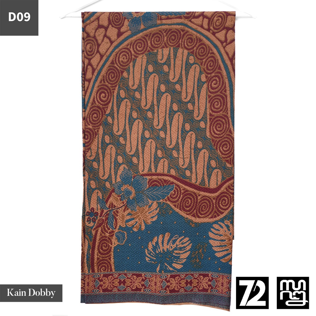 Jual KAIN BATIK PREMIUM Bahan Dobby Motif Parang Naru Warna Coklat ...