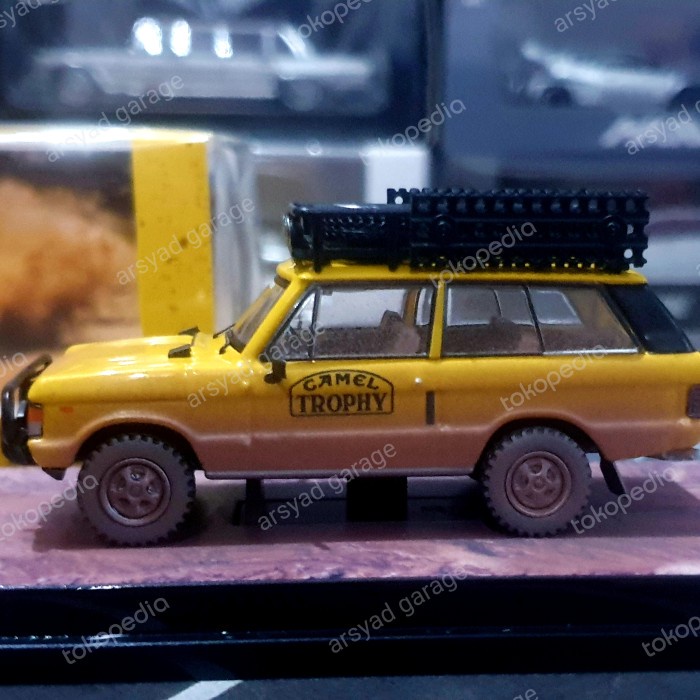 Jual Diecast Inno64 Range Rover Classic Camel Trophy 1992 dust effect ...
