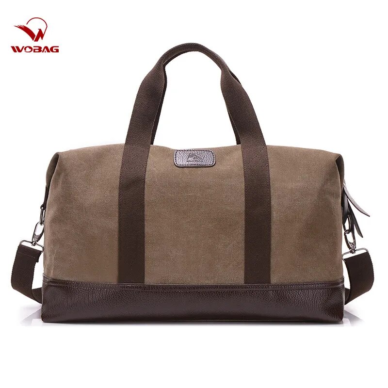 Jual Tas Kanvas Antik untuk Pria Tas Tangan Bepergian Tas Semalam Akhir ...