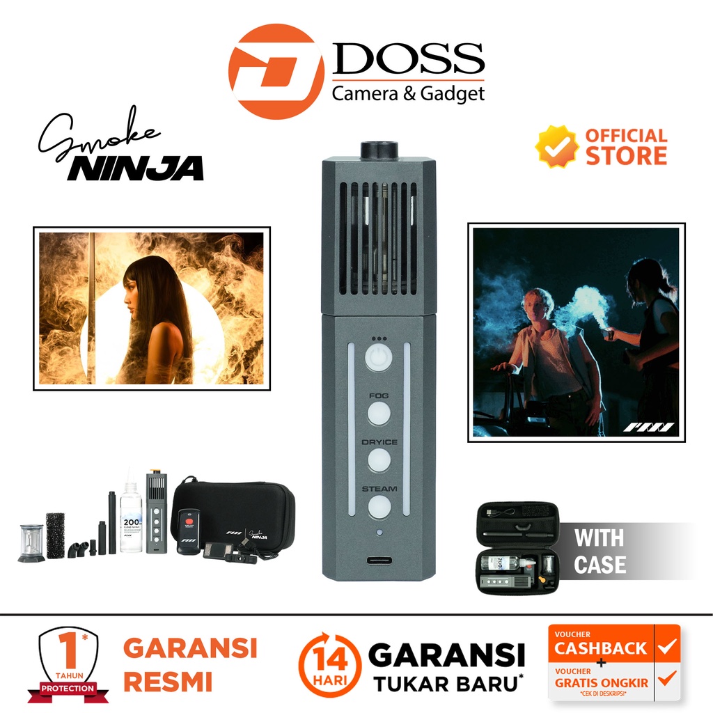 Jual Smoke NINJA Next-Gen Portable Smoke Machine for Photography ...