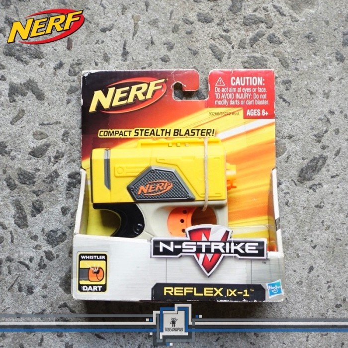 Jual Nerf Reflex IX-1 Blaster Microshot IX1 Nano Nstrike Pocket Orange ...
