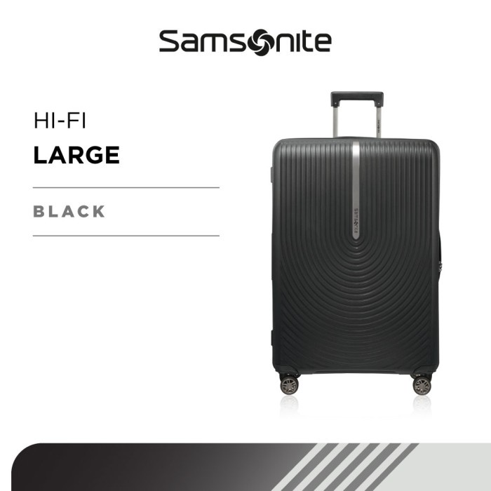 Jual Samsonite Koper Hardcase Hi-Fi Large 28 inch - Black | Shopee ...