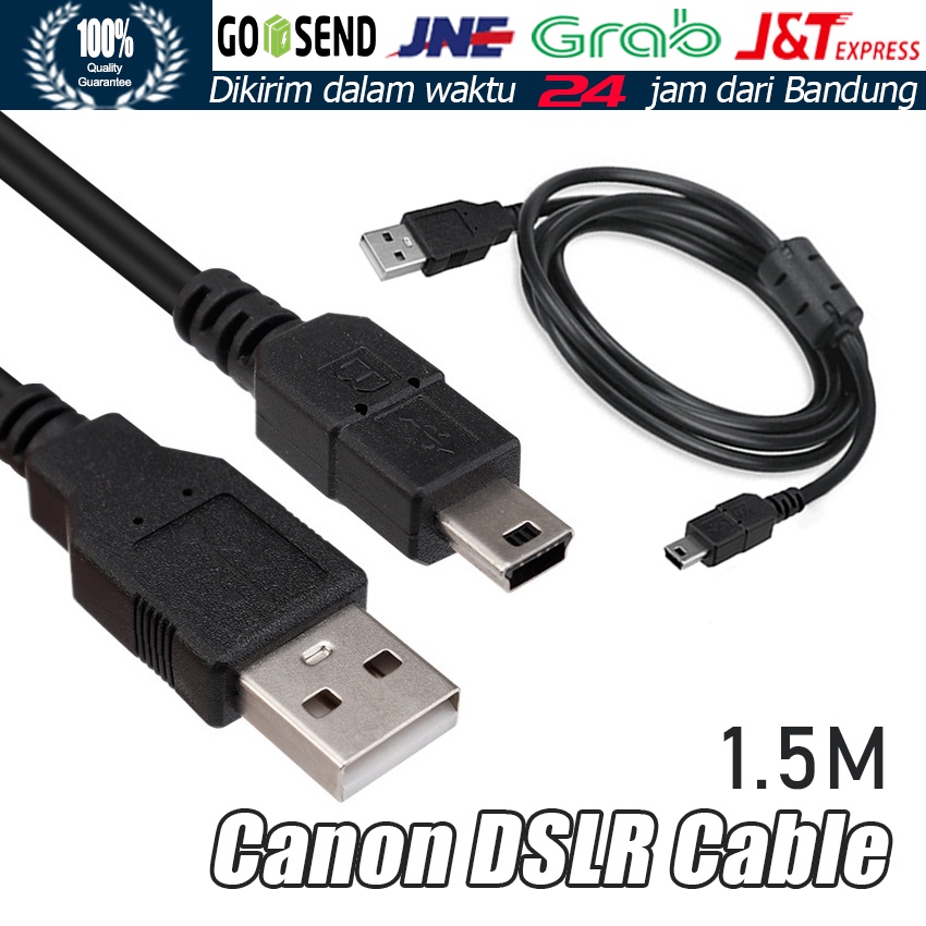 Jual 1.5M Kabel Pengisian Daya Kamera Digital Canon / Kabel Cabel Data ...
