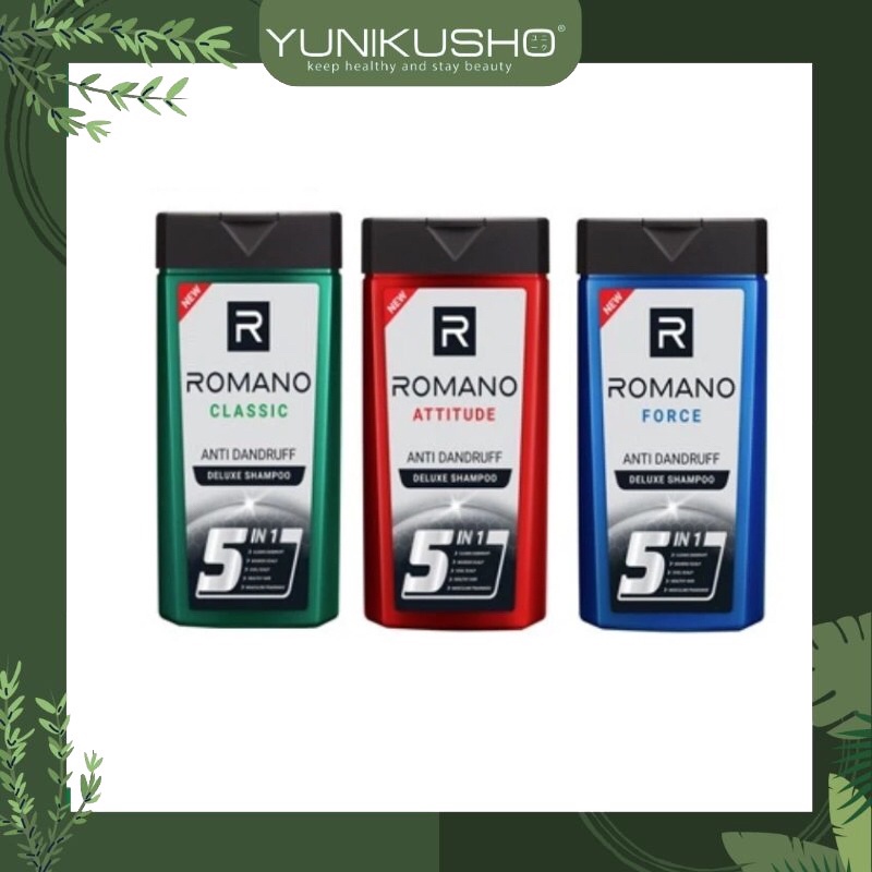 Jual ROMANO Shampoo Pria Anti-Dandruff 170 ml | Shopee Indonesia