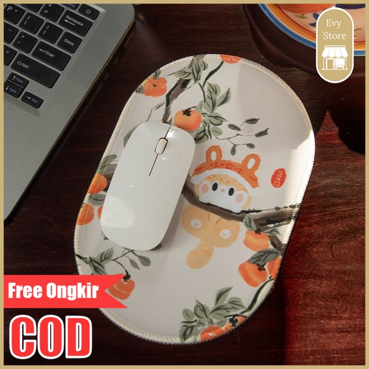 Jual EVY Store COD Mousepad Kawaii Ragdoll Cat Round Mouse Pad Rubber Anti-Slip Waterproof Cute ...