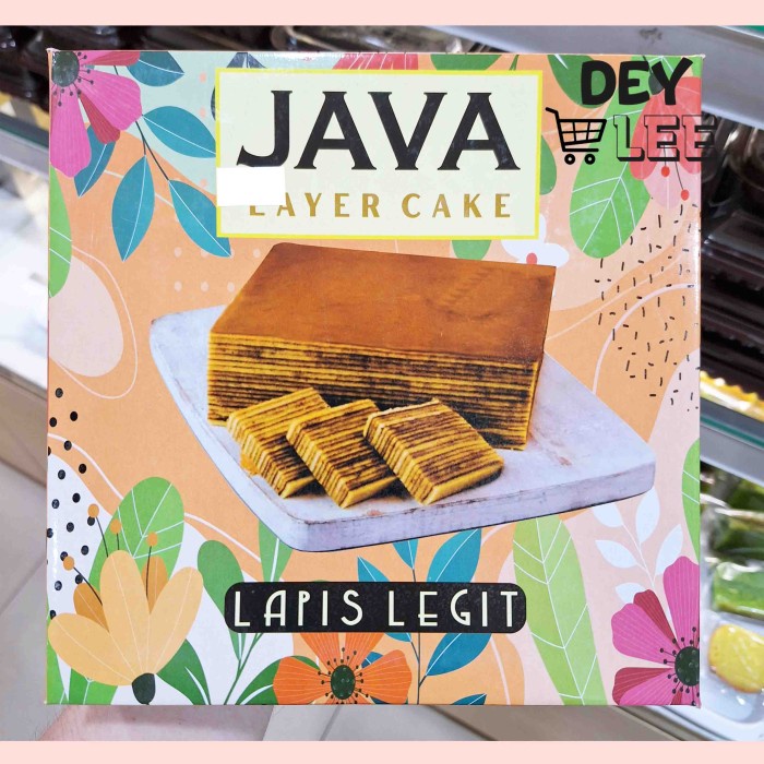 Jual Kue Lapis Legit 1 Loyang Persegi Besar 850gr JAVA Layer Cake ...