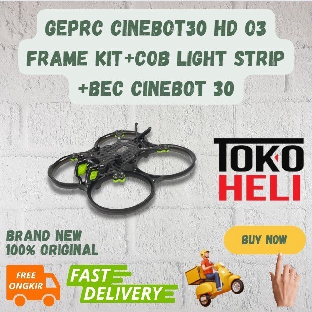 Jual GEPRC Cinebot30 HD O3 Frame Kit + COB Light Strip + BEC Cinebot 30 ...