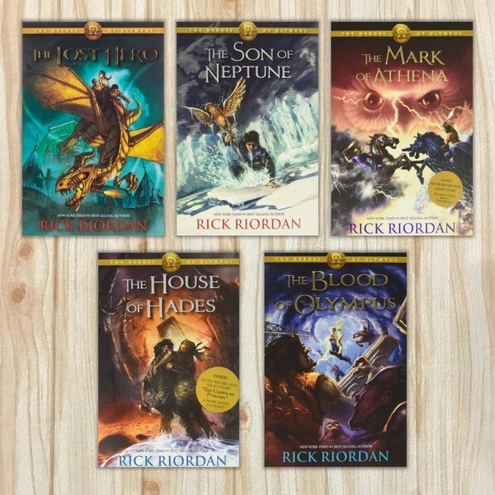 Jual (The Heroes of Olympus Series) - Rick Riordan - The Lost Hero Eng ...