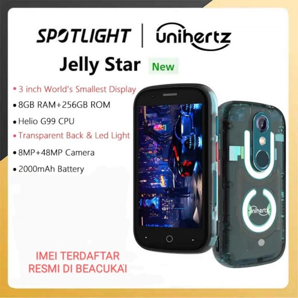 Jual Unihertz Jelly 2 Star | Shopee Indonesia