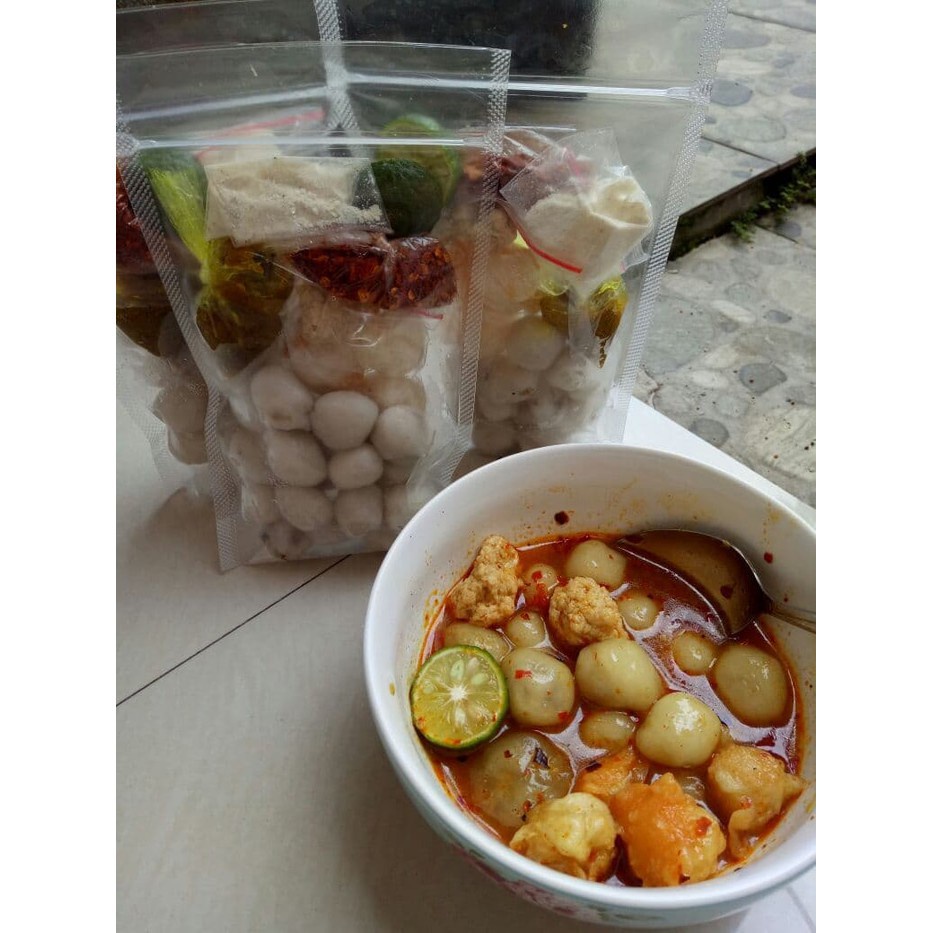 Jual Baso aci cuanki isi 12 baso boci homemade JELETOT INTANS sehot ...