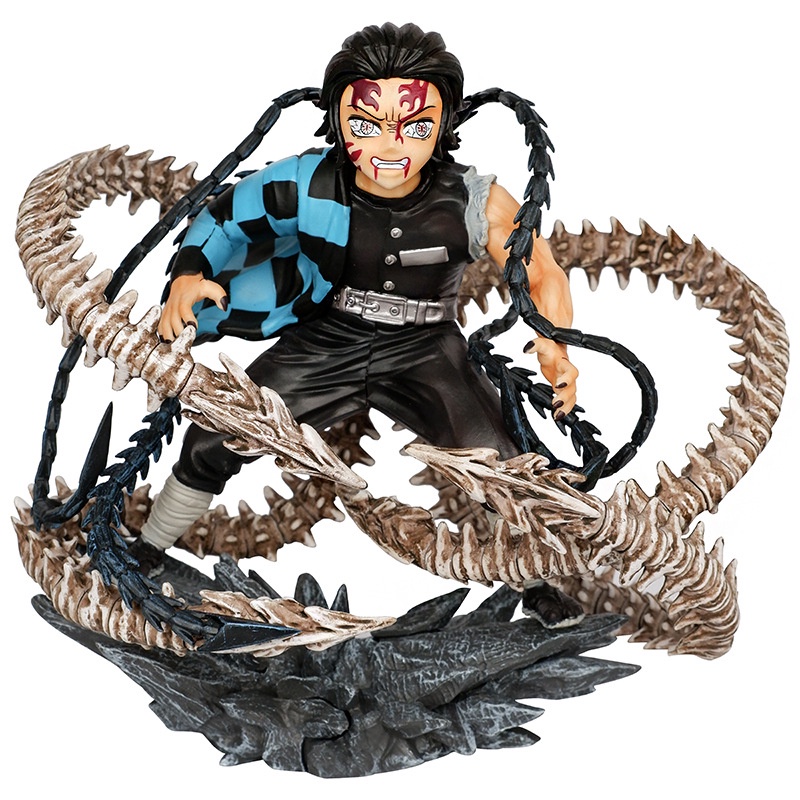 Jual Tanjiro Ghost King 21.5cm Demon Slayer Action Figure PVC D-FGA216 ...