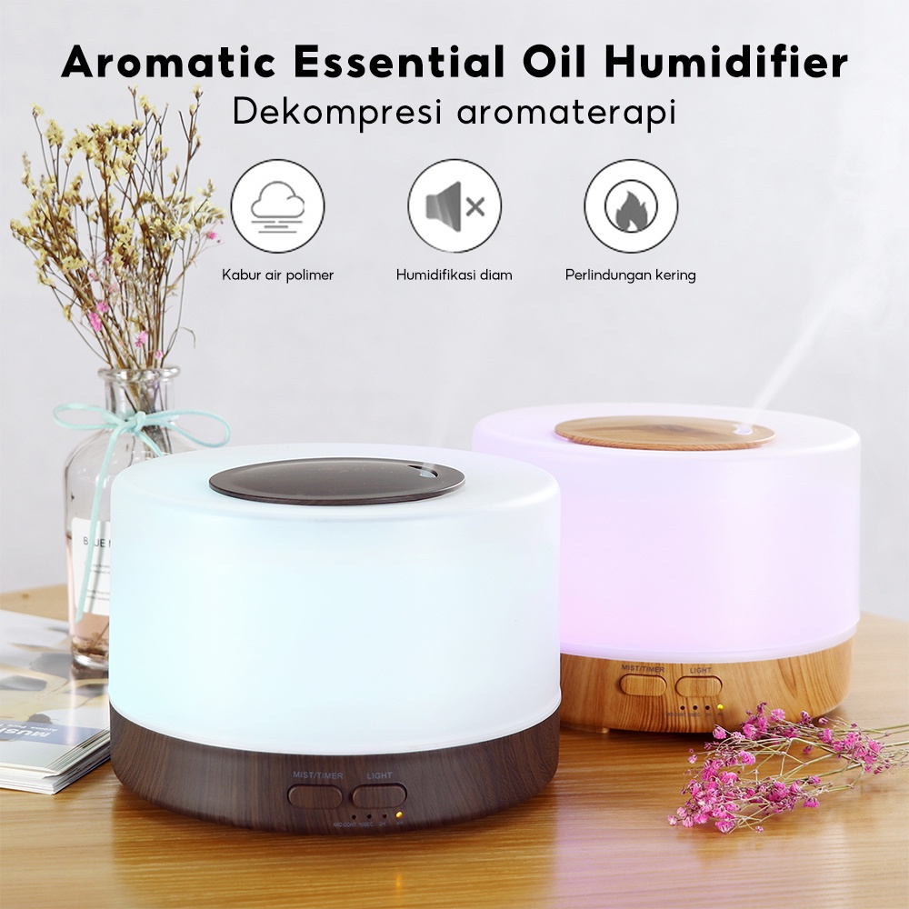Jual 700ML Humidifier Diffuser and Pelembab udara Diffuser Air Purifier ...