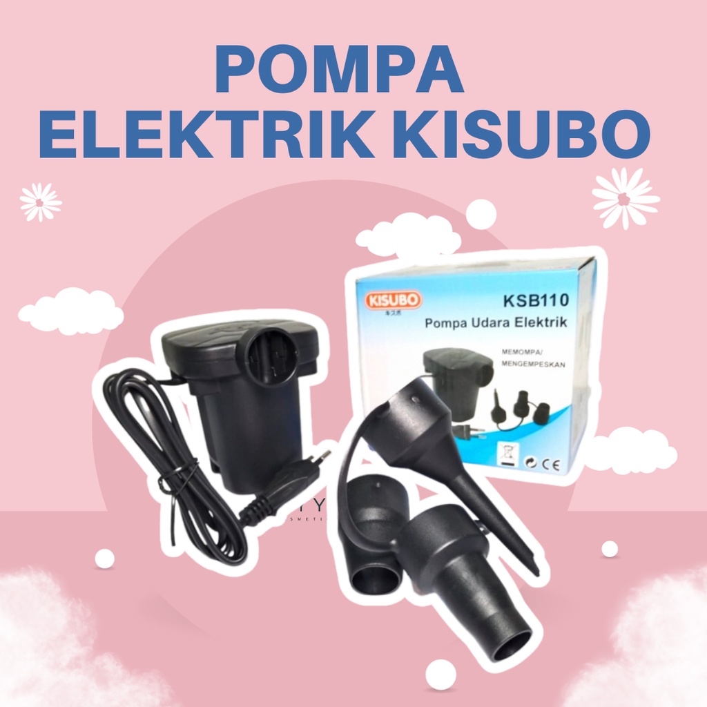 Jual KISUBO Pompa Angin listrik/ Pompa Kolam | Shopee Indonesia