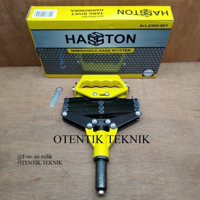 Jual HASSTON TANG RIVET HARMONIKA - LAZY TONG RIVET GUN HASTON | Shopee ...