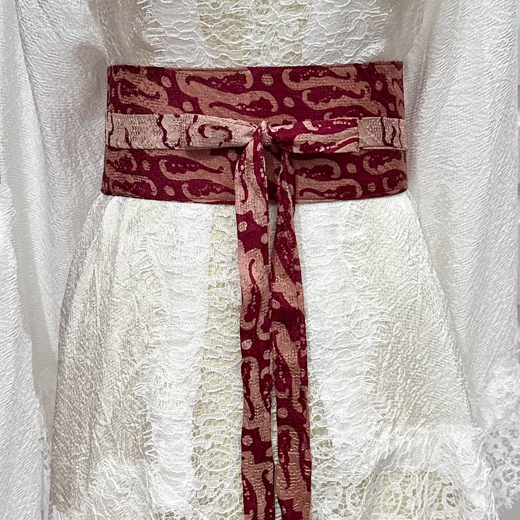 Jual OBI Belt Batik Motif Premium Bahan Viscose Ikat Pinggang Sabuk ...