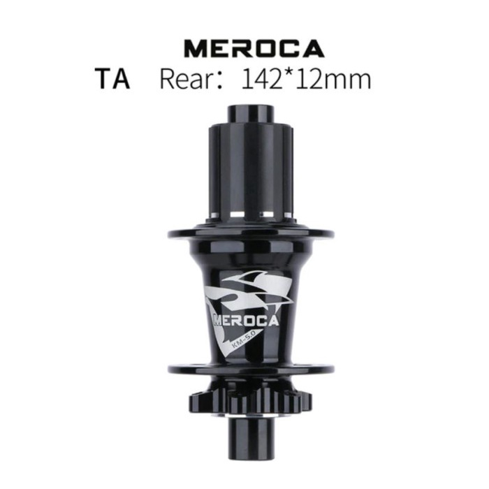 Jual Meroca KM 5.0 Hub Freehub QR TA Thru Axle 5 + 2 Bearing Sixpawl ...