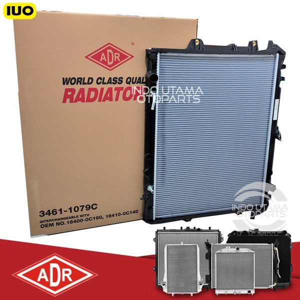 Jual Radiator Toyota Innova Bensin Fortuner Matic ADR Aluminium ...