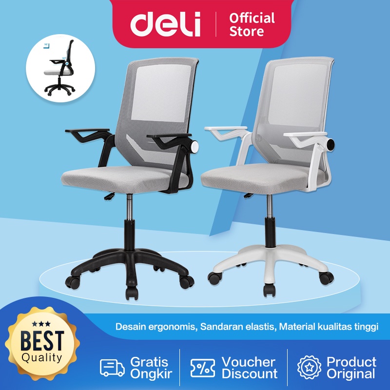 Jual Kursi Kantor / Office Chair Jaring Deli Office Chair - E4931 ...