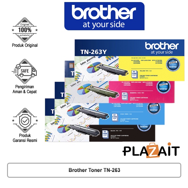 Jual Brother Toner TN-263 TN263 (1,400 Pages) | Shopee Indonesia