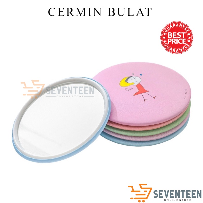 Jual SEVENTEEN CERMIN BULAT KARAKTER CERMIN KACA BULAT KECIL CERMIN ...