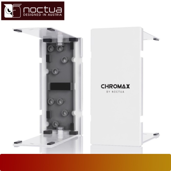 Jual NOCTUA NA-HC8 chromax.white | Add-on heatsink cover for NH-U12A | Shopee Indonesia