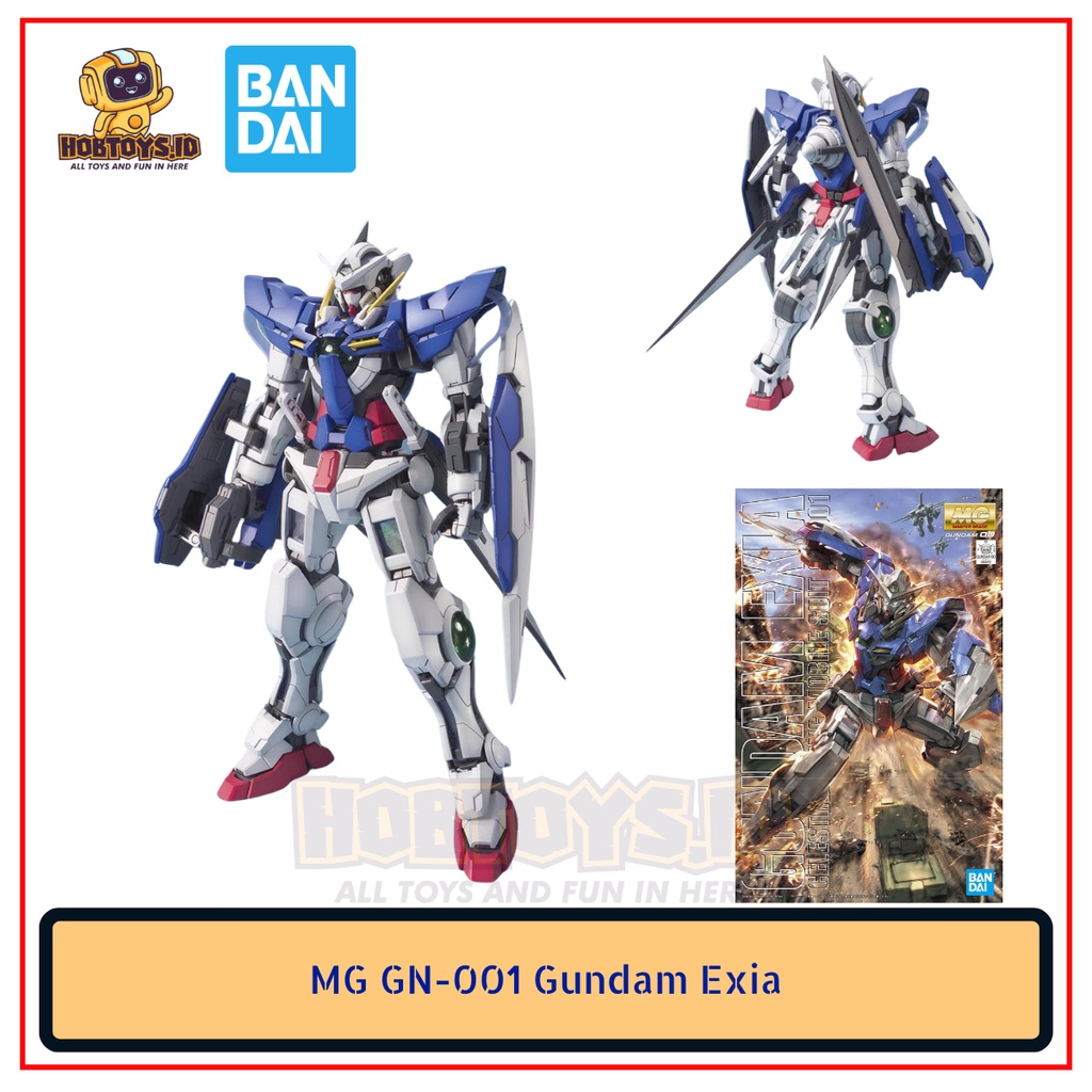 Jual MG Gundam Exia | Shopee Indonesia