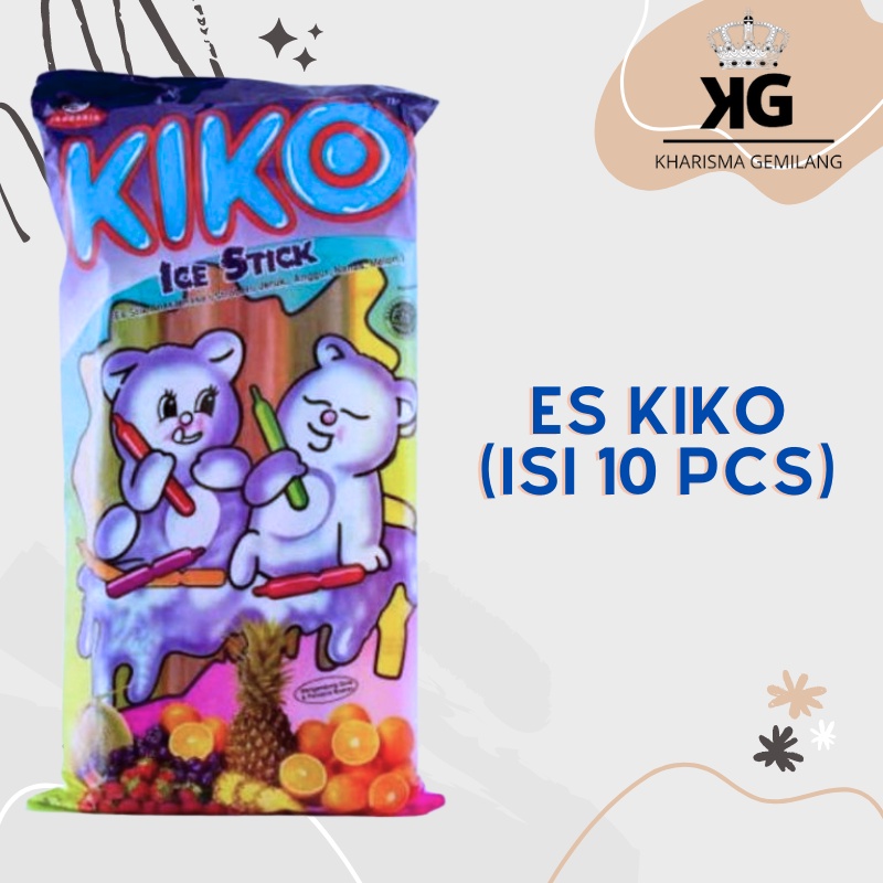 Jual ES KIKO - ICE KIKO STICK 50ml dan 70ml (1 PACK ISI 10 PCS) Kiko Ice Stick Es anak Dewasa ...