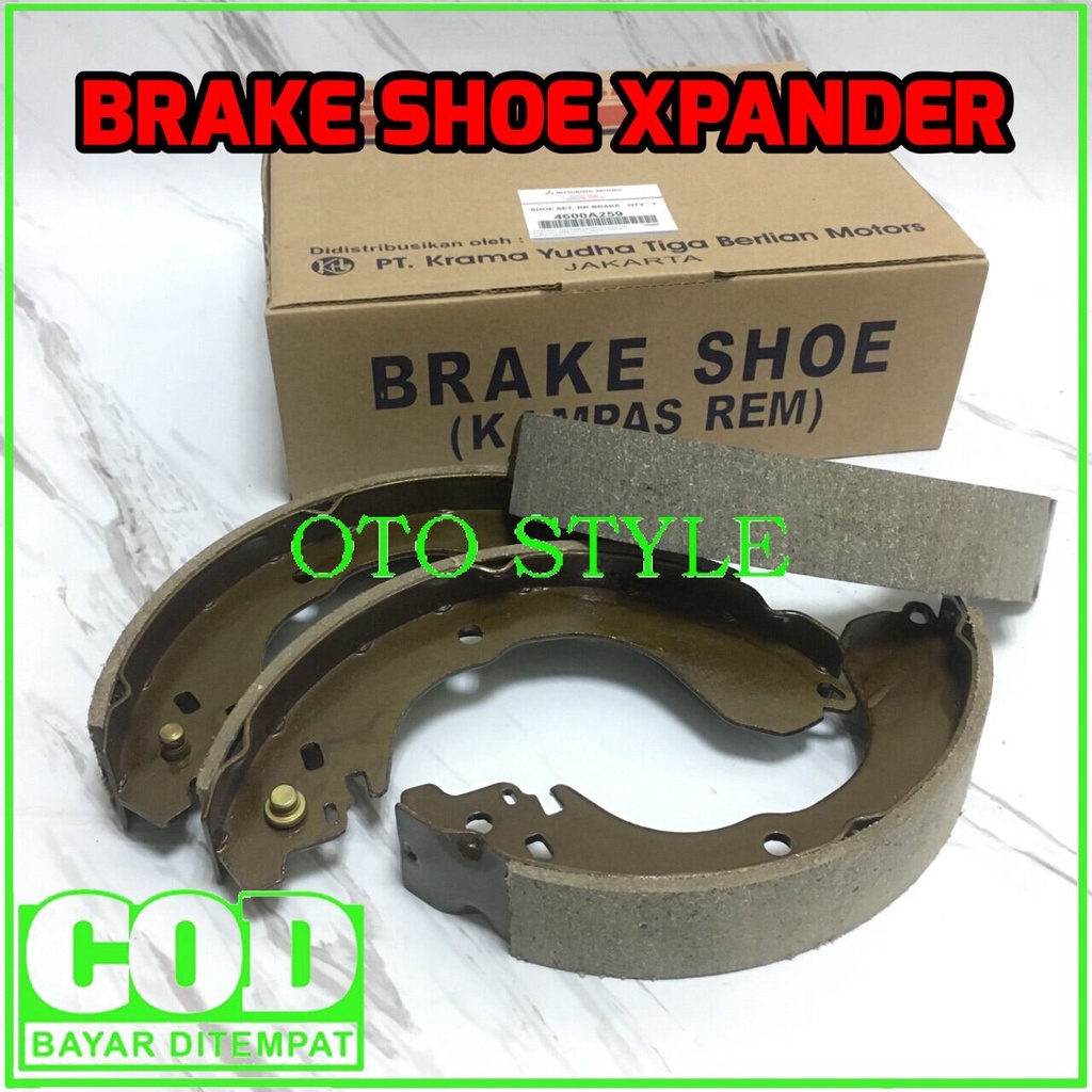 Jual BRAKE SHOE XPANDER - KAMPAS REM BELAKANG XPANDER BRAKE SHOE MITSUBISHI XPANDER | Shopee ...