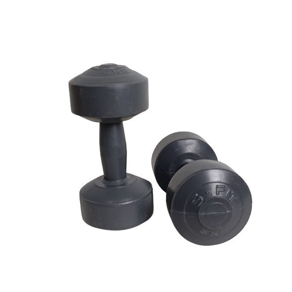 Jual Paket Isi 2 - Sportivo Simplyfit Dumbbell Plastik 5KG Dumble ...