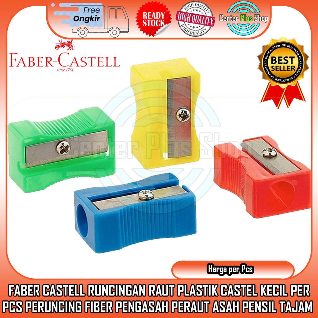 Jual Faber Castell Runcingan Raut Plastik Castel Kecil Per Pcs ...