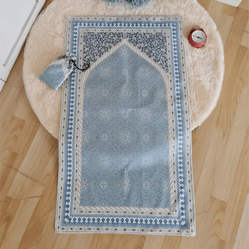 Jual Sajadah jumbo Travel Sejadah Traveling pouch souvenir haji & umroh ...